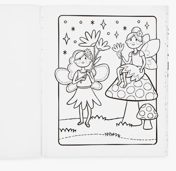 colouring pictures of princesses and fairies