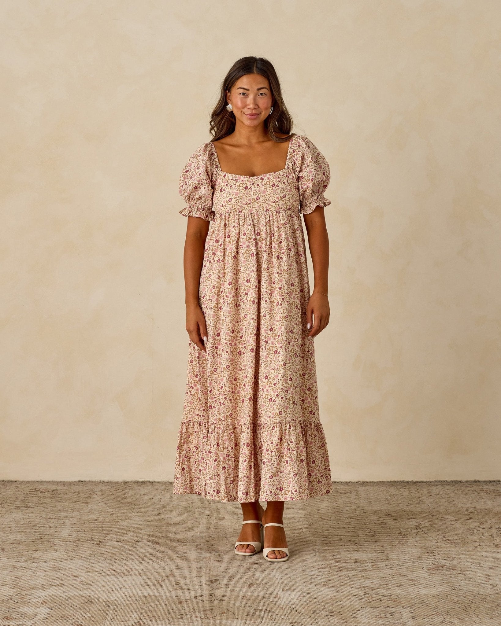 Women's Chloe Dress || Flower Fields | All The Little Bows