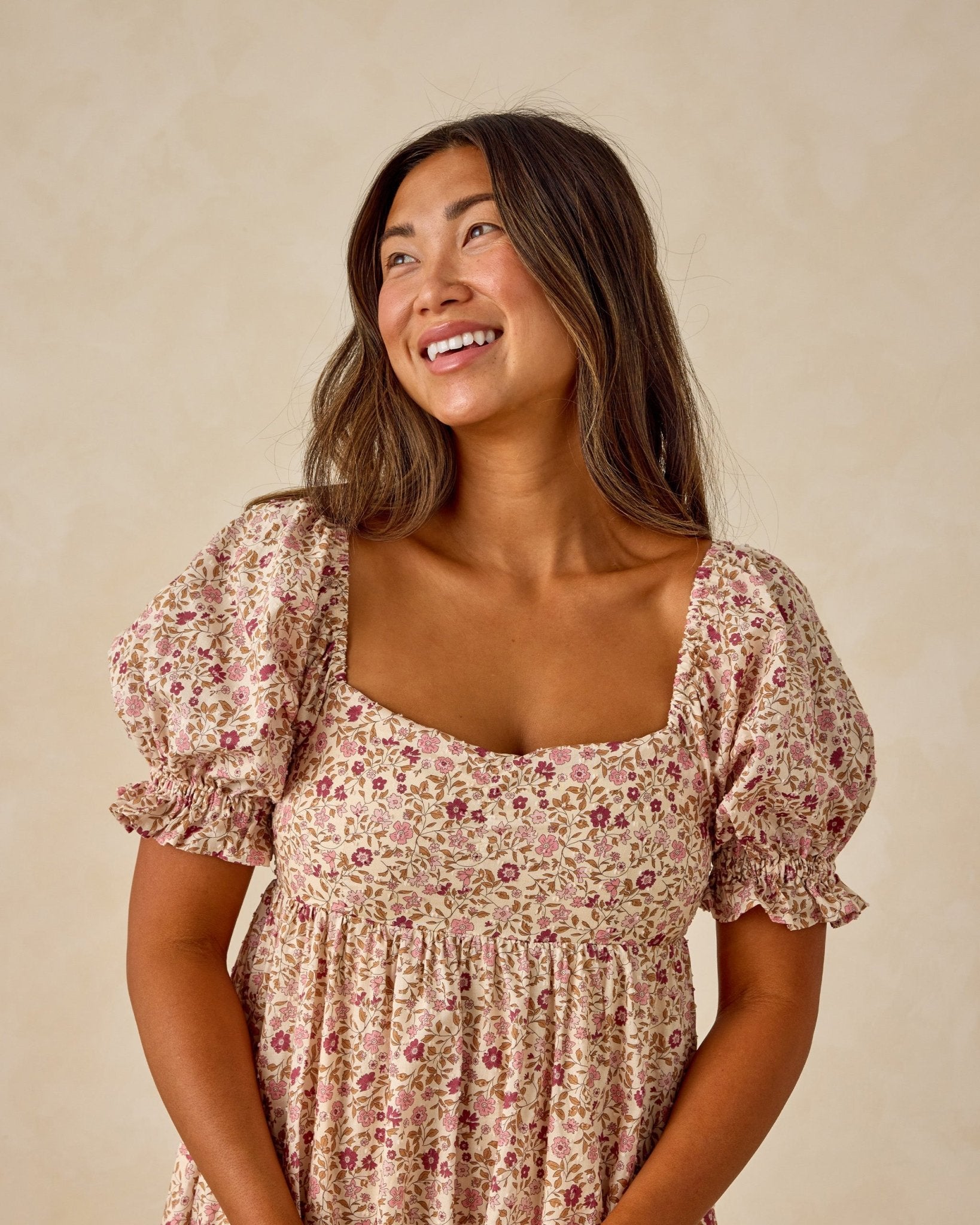 Women's Chloe Dress || Flower Fields | All The Little Bows
