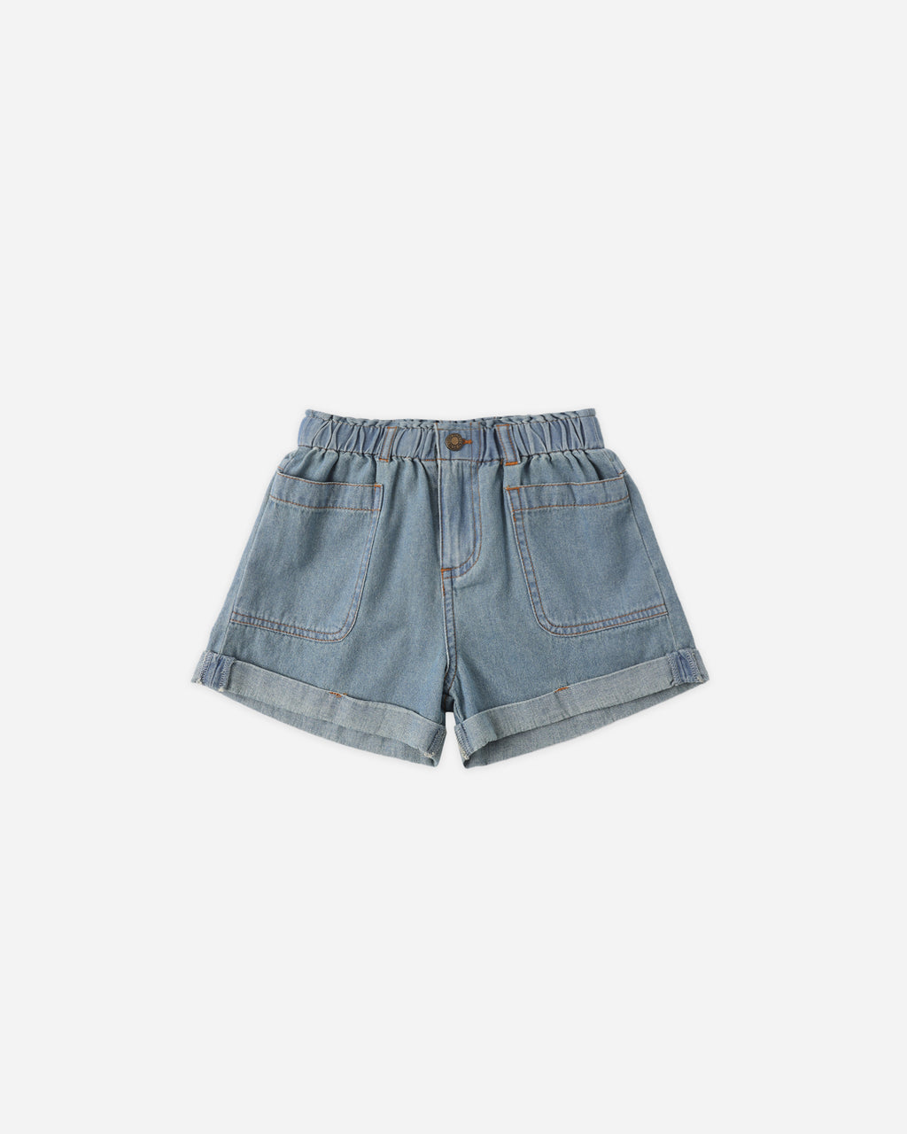Alba Short Denim || Washed Blue | All The Little Bows