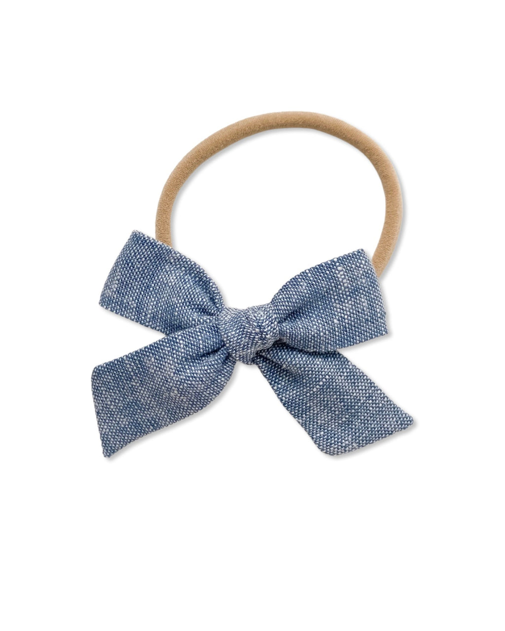Classic Bow | Brussels Washer Yarn-Dyed Linen, Chambray | All The ...