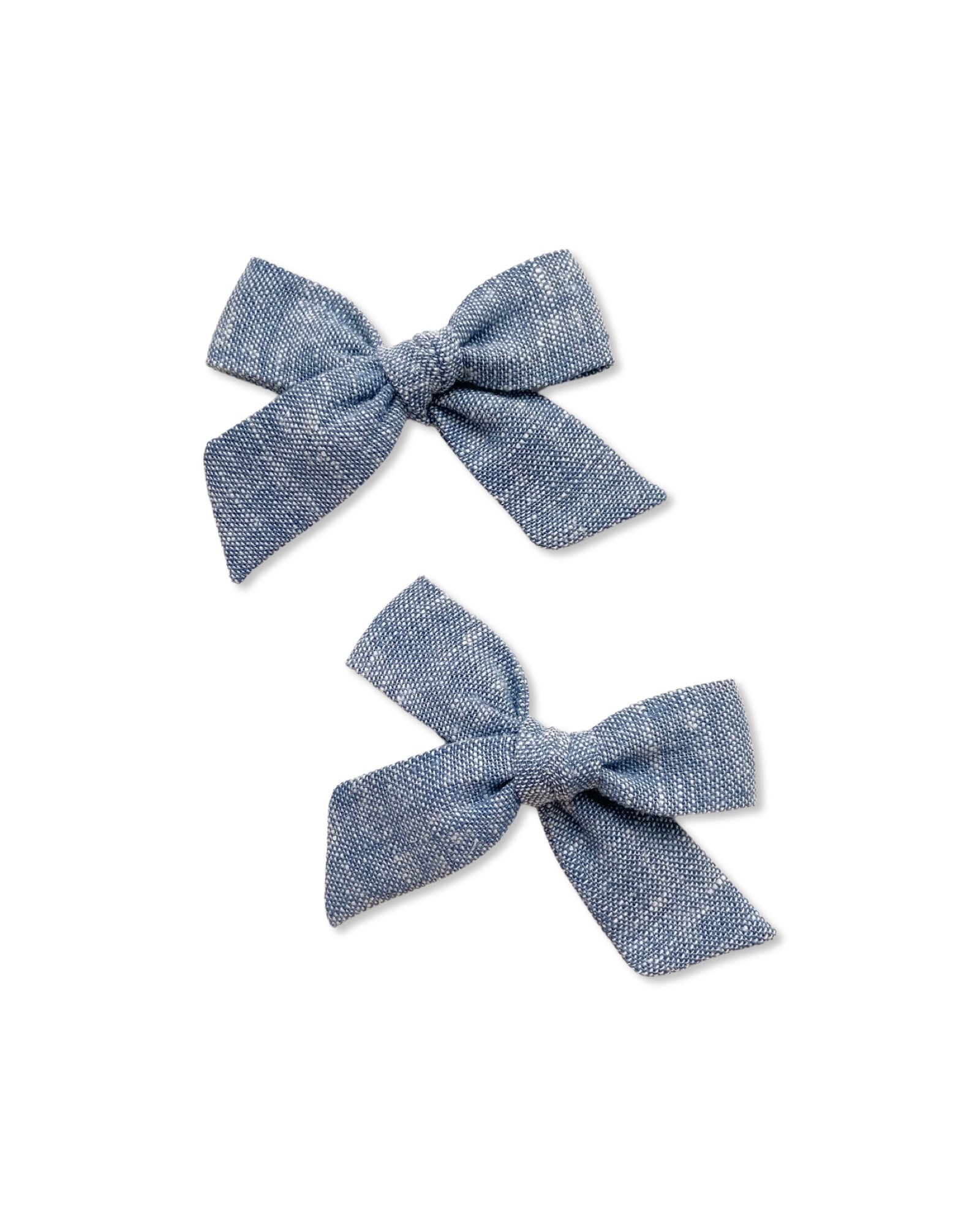 Classic Bow | Brussels Washer Yarn-Dyed Linen, Chambray | All The ...