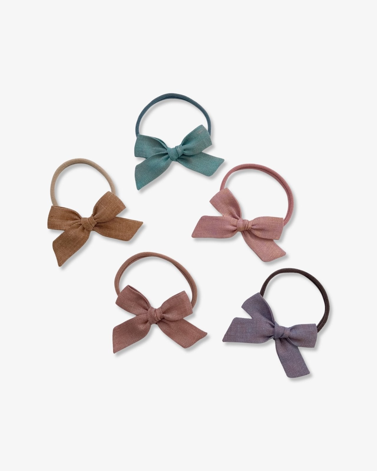 Classic Knot Bow | Baked Clay - Headband | All The Little Bows