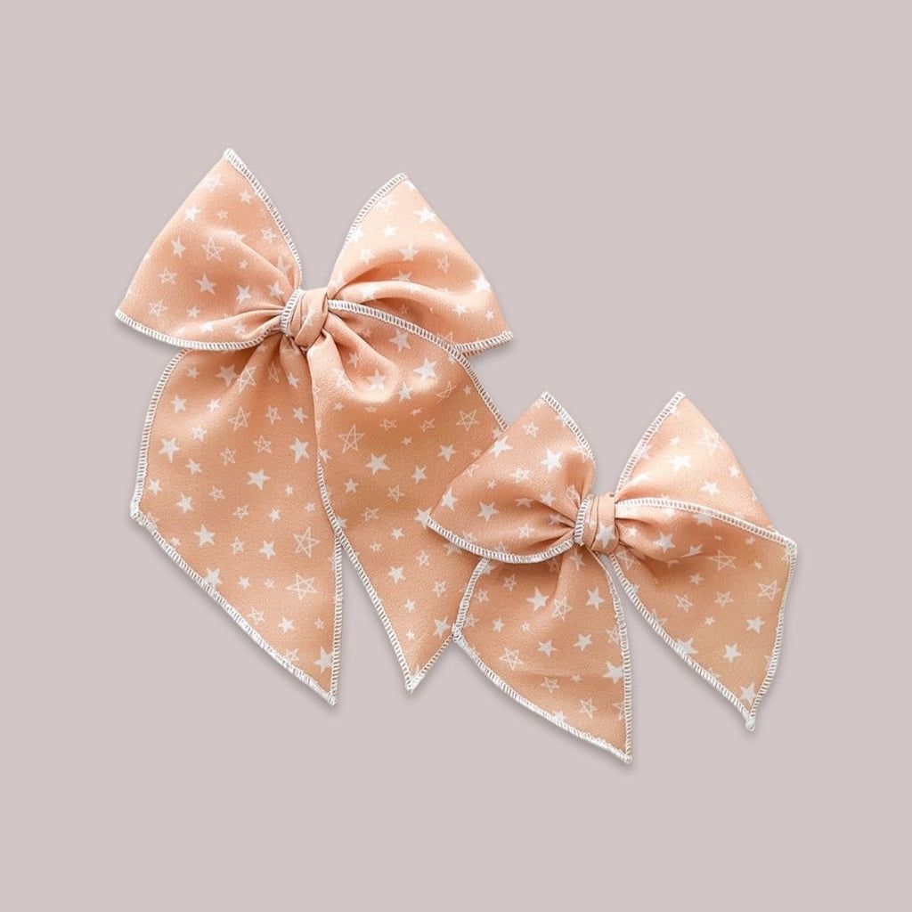 Golden Stars Elle Bow | All The Little Bows