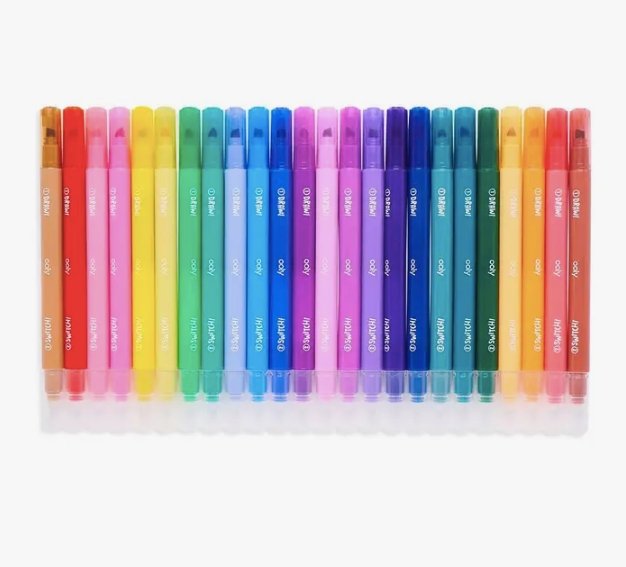 OOLY - Switch-eroo! Color-Changing Markers - Set of 24 | All The Little ...