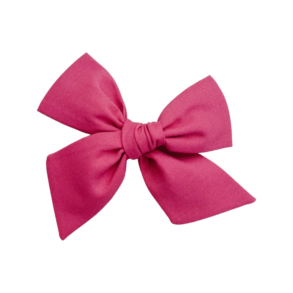 Pinwheel Bow | Valentine (dark pink) | All The Little Bows